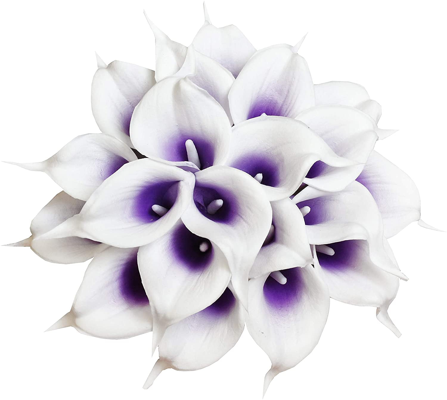 20Pcs Artificial Calla Lily Flower Real Touch Latex Flowers for DIY ...