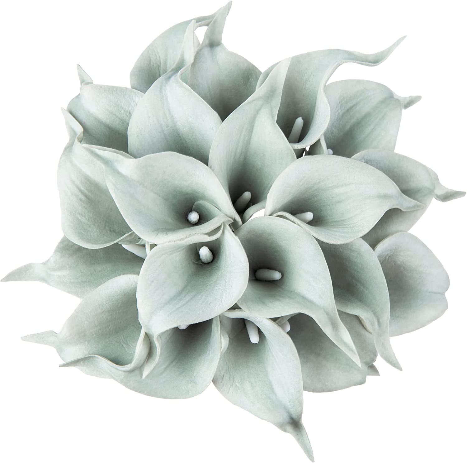 20Pcs Artificial Calla Lily Flower Real Touch Latex Flowers for DIY ...