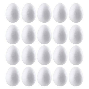 Bcloud 20Pcs/Bag Convenient Foam Egg Easy Use Polystyrene Styrofoam DIY ...