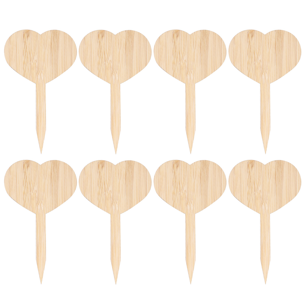 20Pcs Bamboo Plant Labels Floral Nursery Garden Tags Flower Markers ...