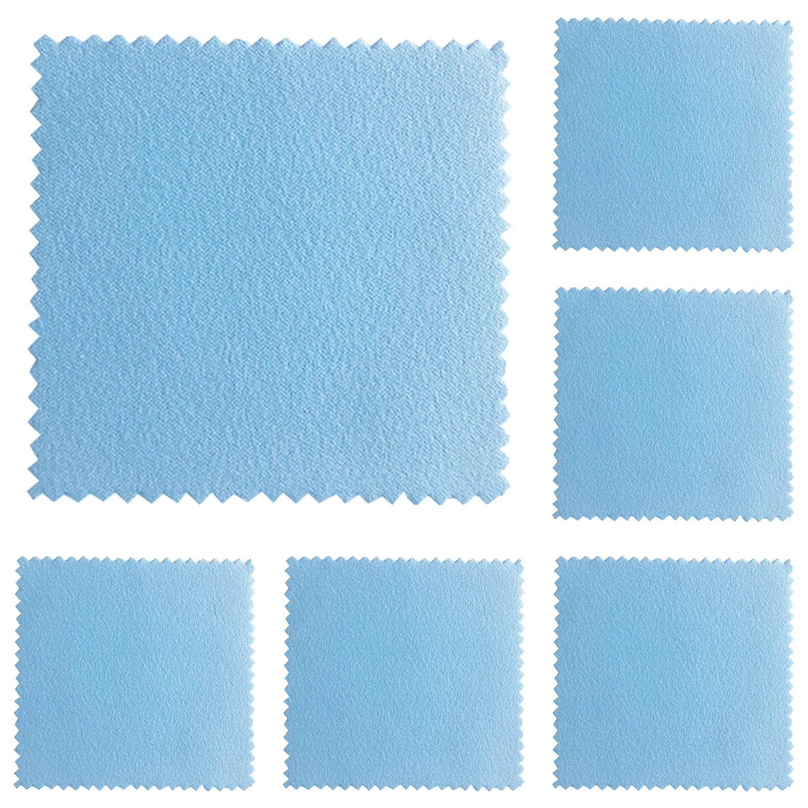 20Pcs Blue Polishing Cloth for Silver, Gold, Platinum, Eco Friendly ...