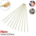 20Pcs Brass Welding Rod Phosphorus Copper Wires Sticks 2Mm * 250Mm For ...
