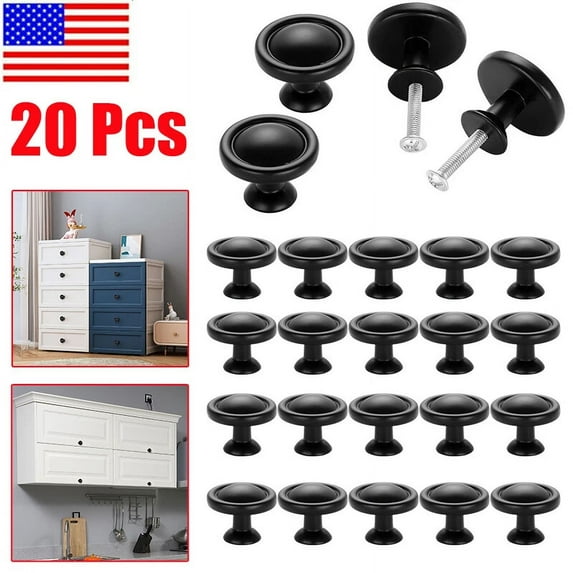 20Pcs Cabinet Knobs Handles Kitchen Drawer Hardware Cupboard Handle ...