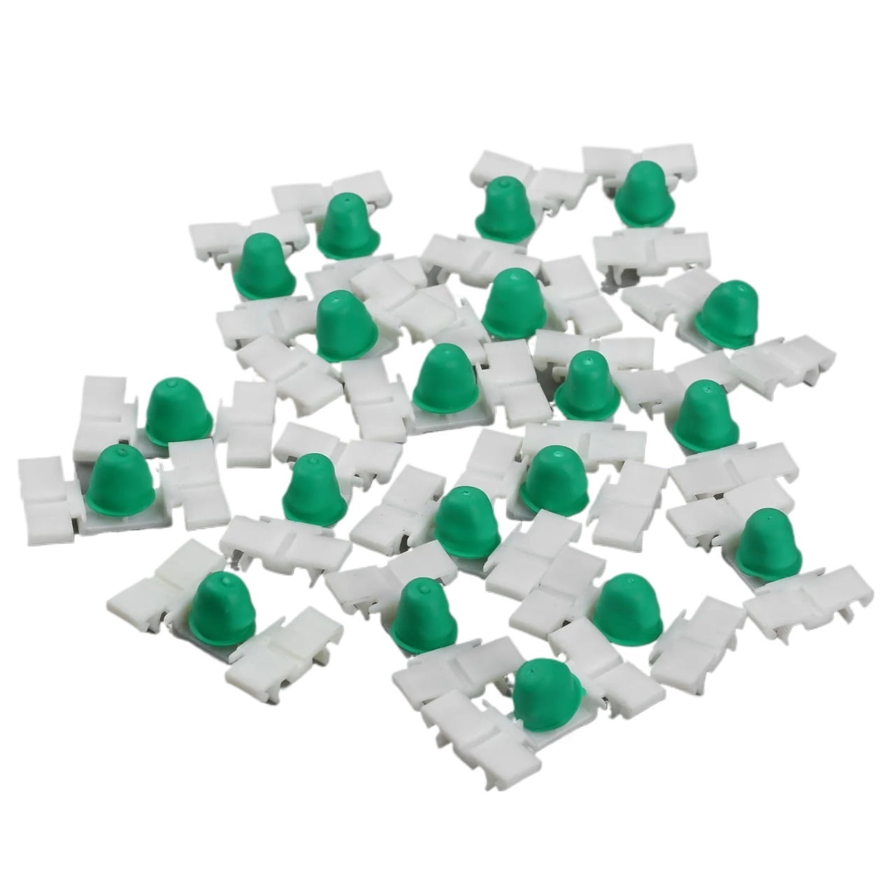 20Pcs Car Door mudapron Moulding Trim Clips Bump Strip Auto Rivets ...