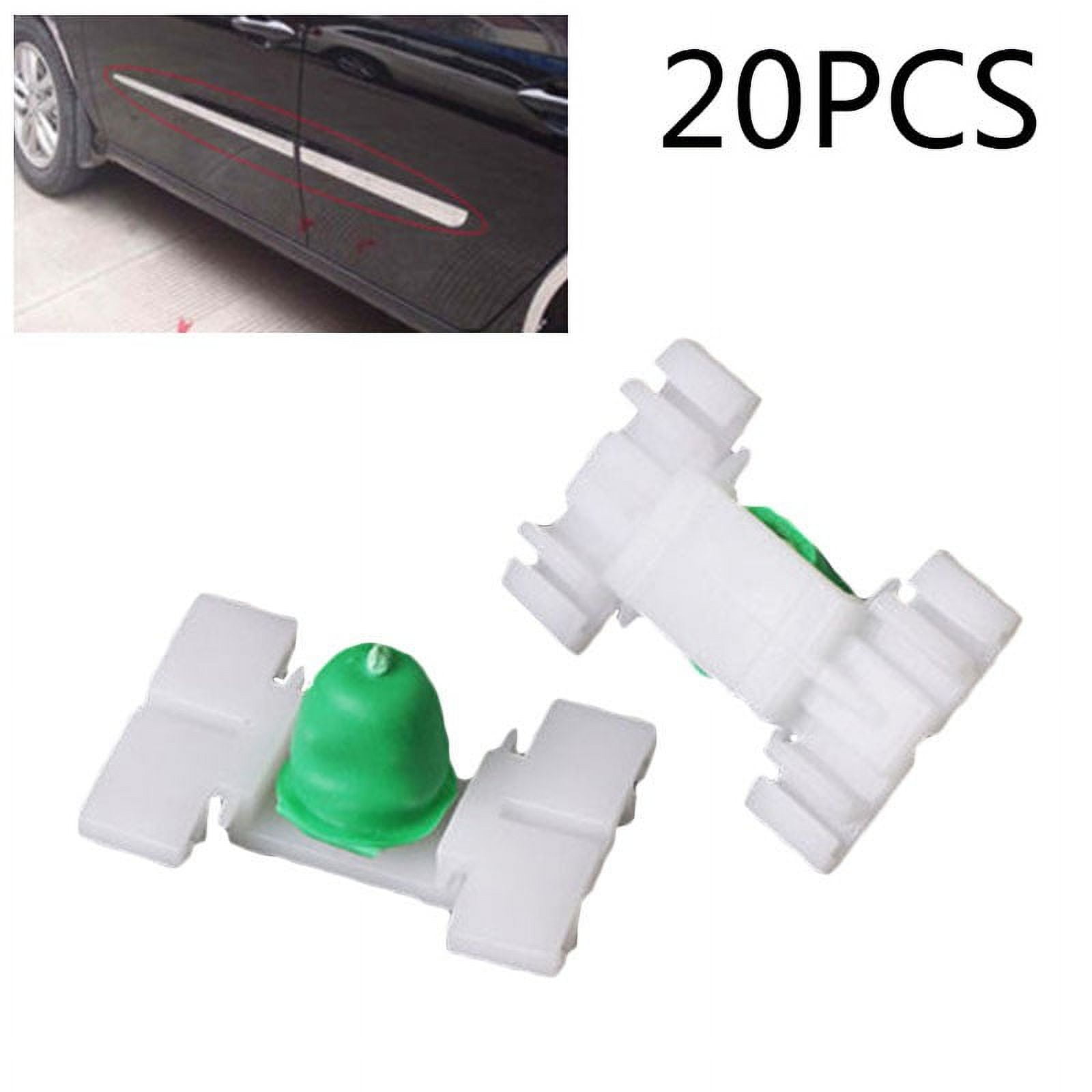 20Pcs Car Exterior Doors Side Moulding Trim Clips For Bmw E36/E46 323 ...