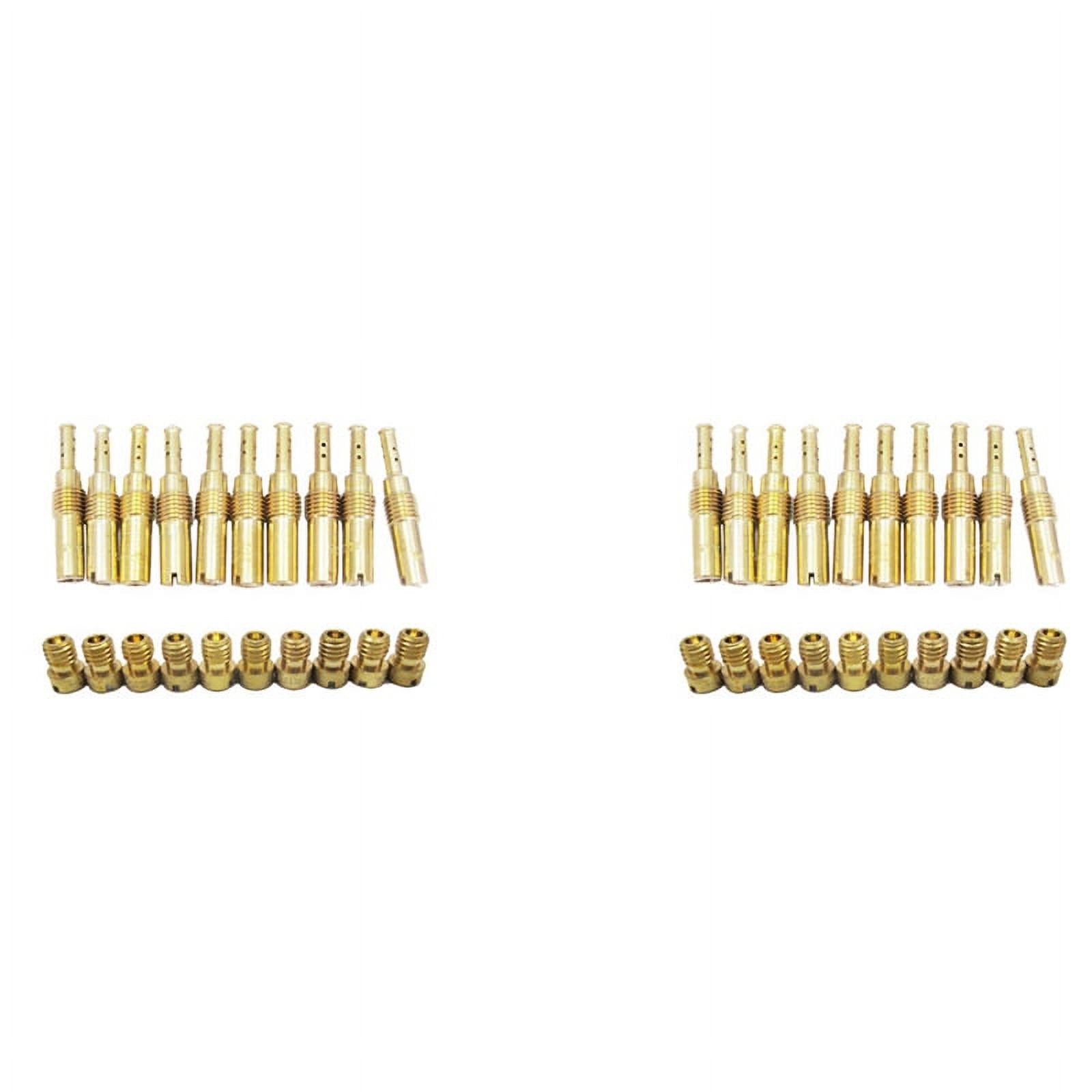 20Pcs Carburetor Main Jet Kit & Slow/Pilot for PWK CVK PWM KSR Motorcycle - Walmart.com