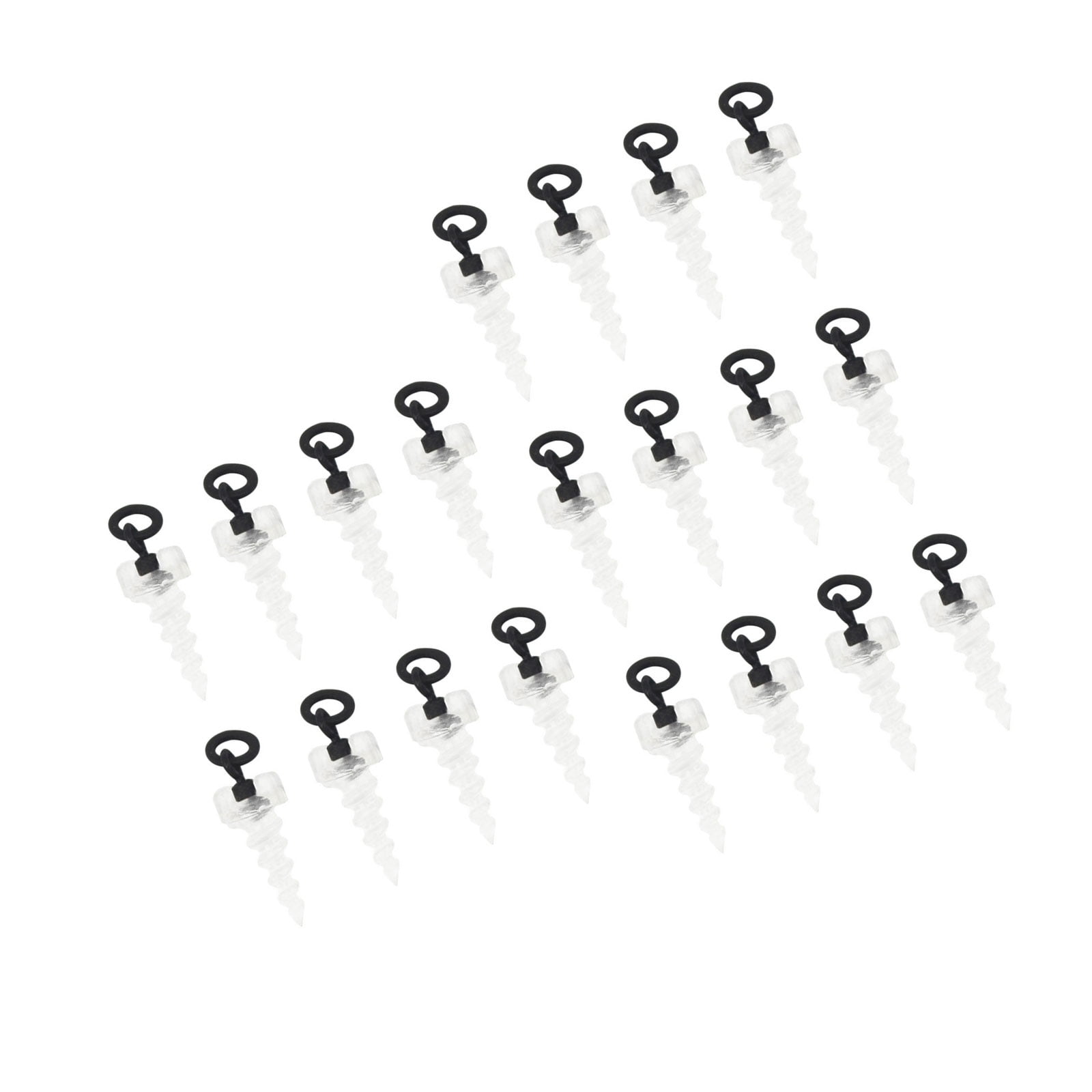 20Pcs Carp Baits Boilies Screw Floating Baits Boilie Screws With Rings ...