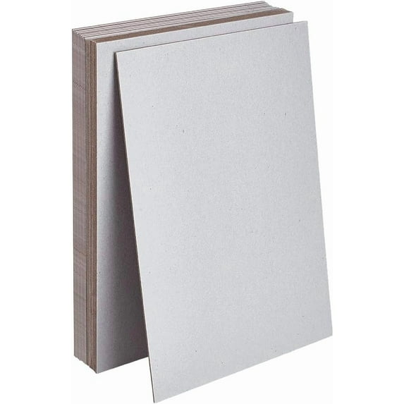 20Pcs Chipboard Sheets 8.3x11.6 Inch 40PT(Point) Medium Weight Paper ...