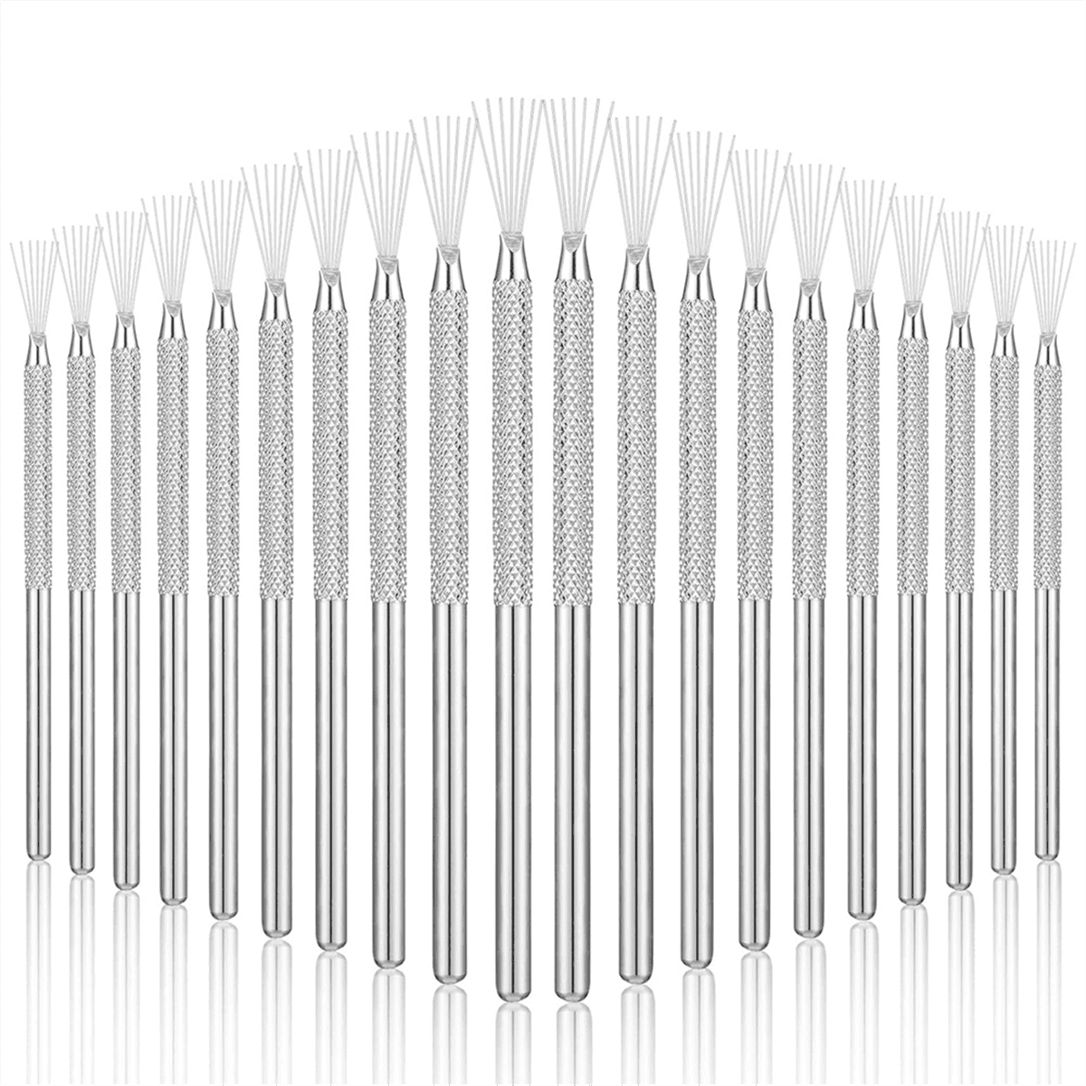 20Pcs Clay Needle Tool Clay Modeling Tools Feather Wire Texture Tool ...