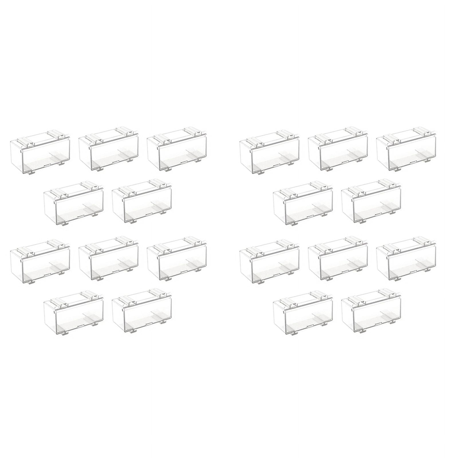 20Pcs Clear Acrylic Display Case for Car Mold, Wheels Car Model Display ...