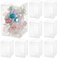 20Pcs Clear Gift Boxes with Film Rectangle Transparent PVC Favor Boxes ...
