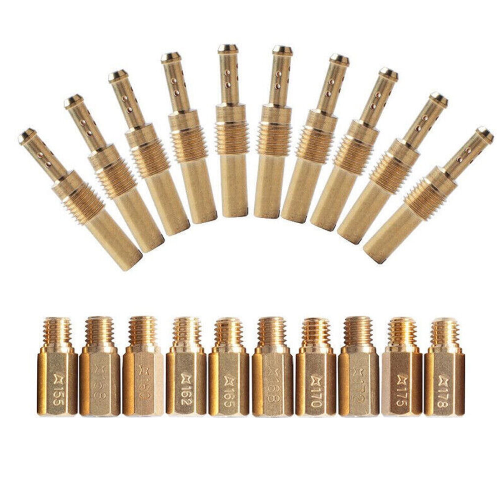 20Pcs Comprehensive Carburetor Jet Kit Jets, Adjustable Engine Settings ...