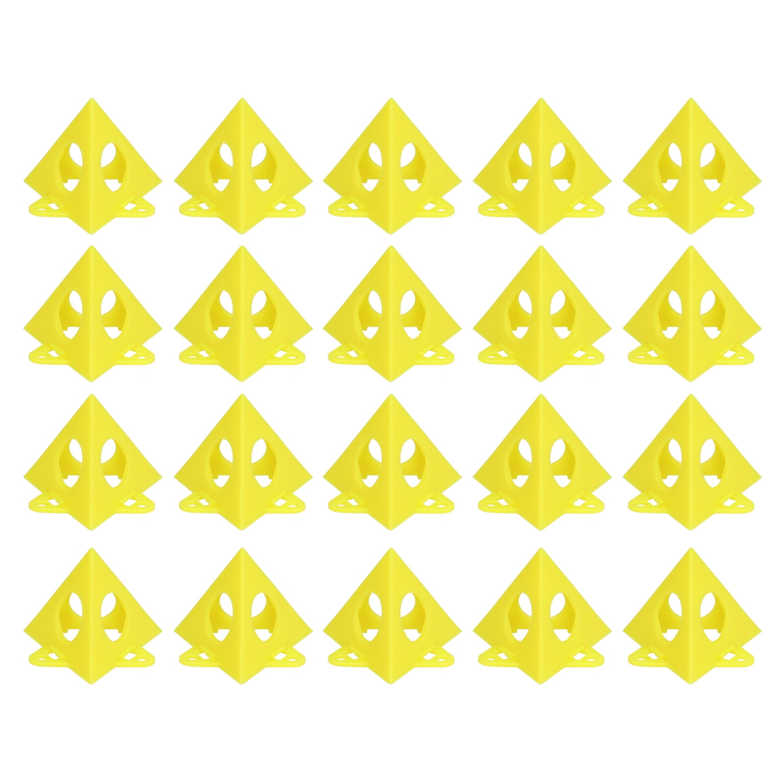 20Pcs Cone Support Stand Pyramid Riser Plastic Set Kit for Canvas ...