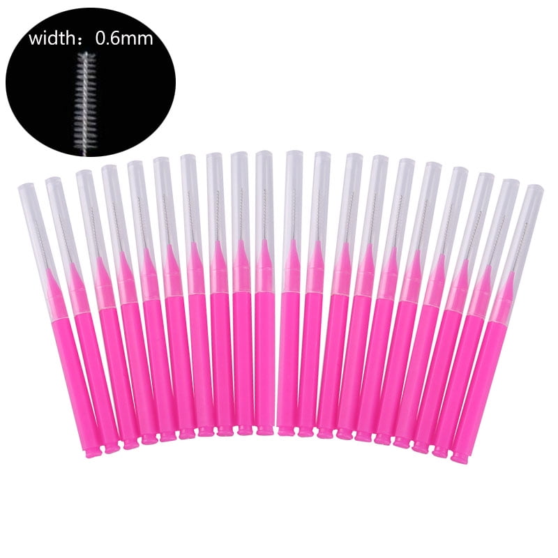 20Pcs Disposable Mini Eyebrow Brushes Brow Lift Tool Brow Perm Brush ...
