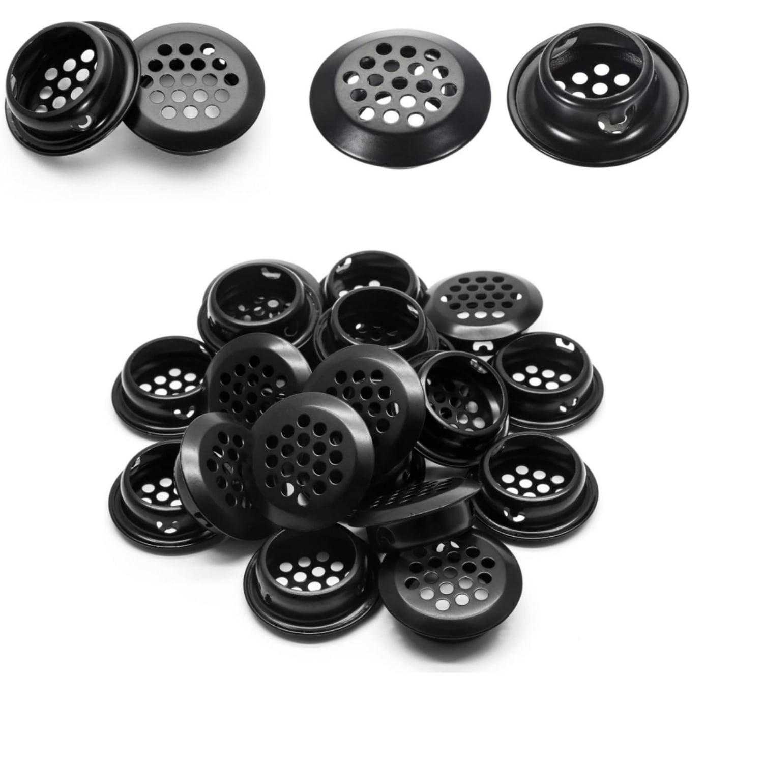 20Pcs Durable Air Vents,2 Inch Stainless Steel Round Vent,QZS Stainless ...