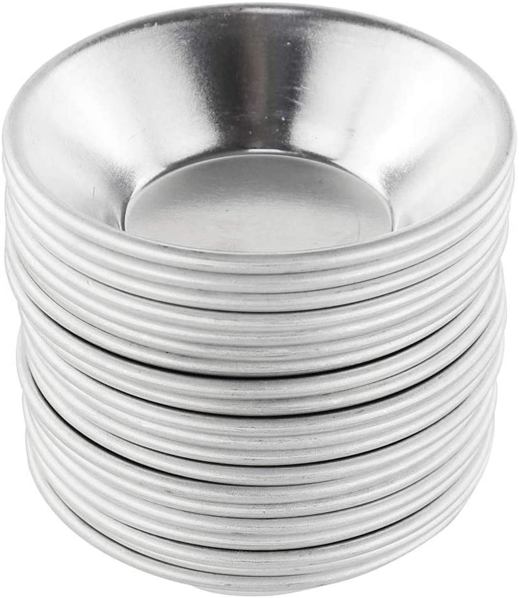 20Pcs Egg Tart Molds, Mini Tart Pan for Baking, Aluminium Puto Mold Pie ...