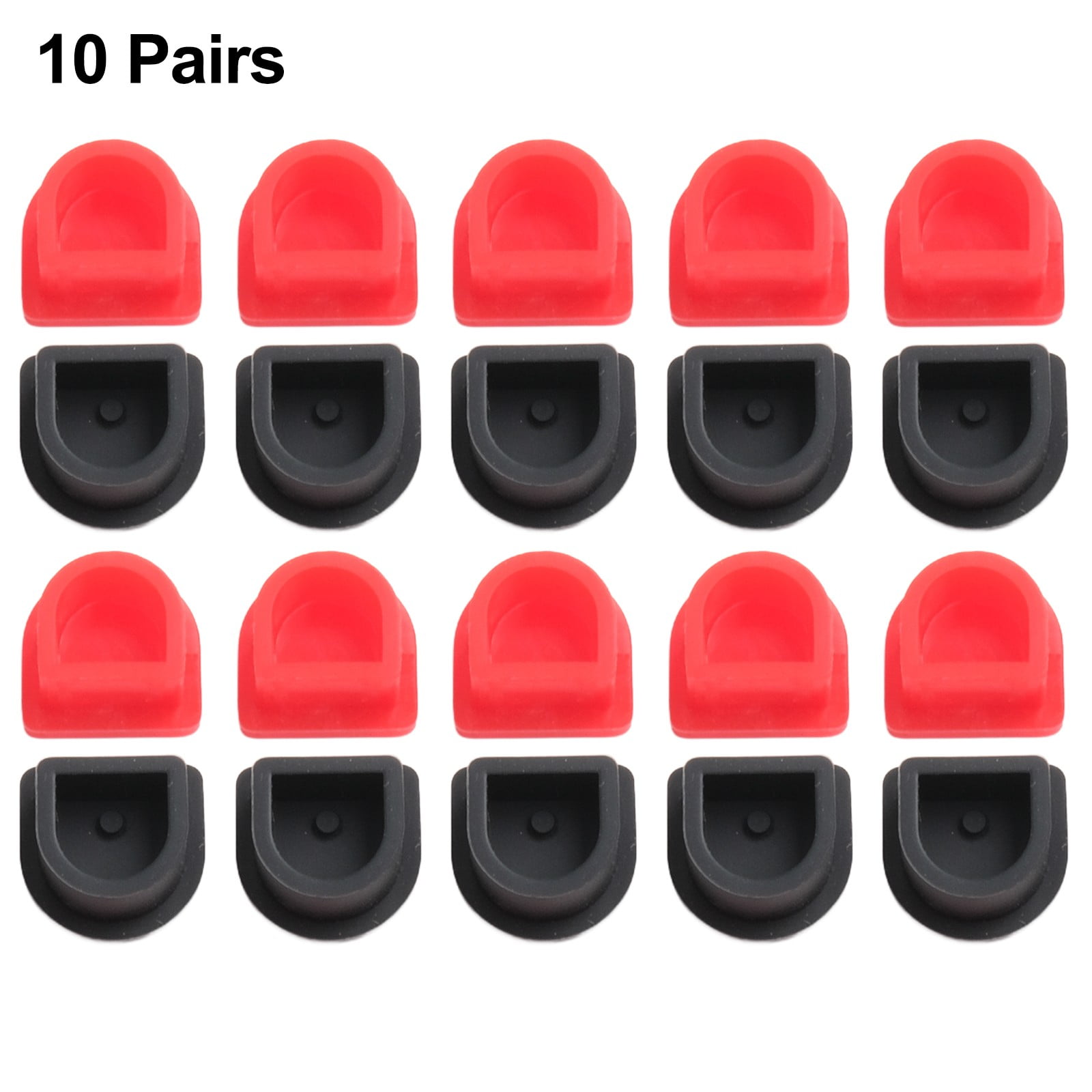 20Pcs Fixed For Anderson Connector Set 50A Red And Black Waterproof And ...