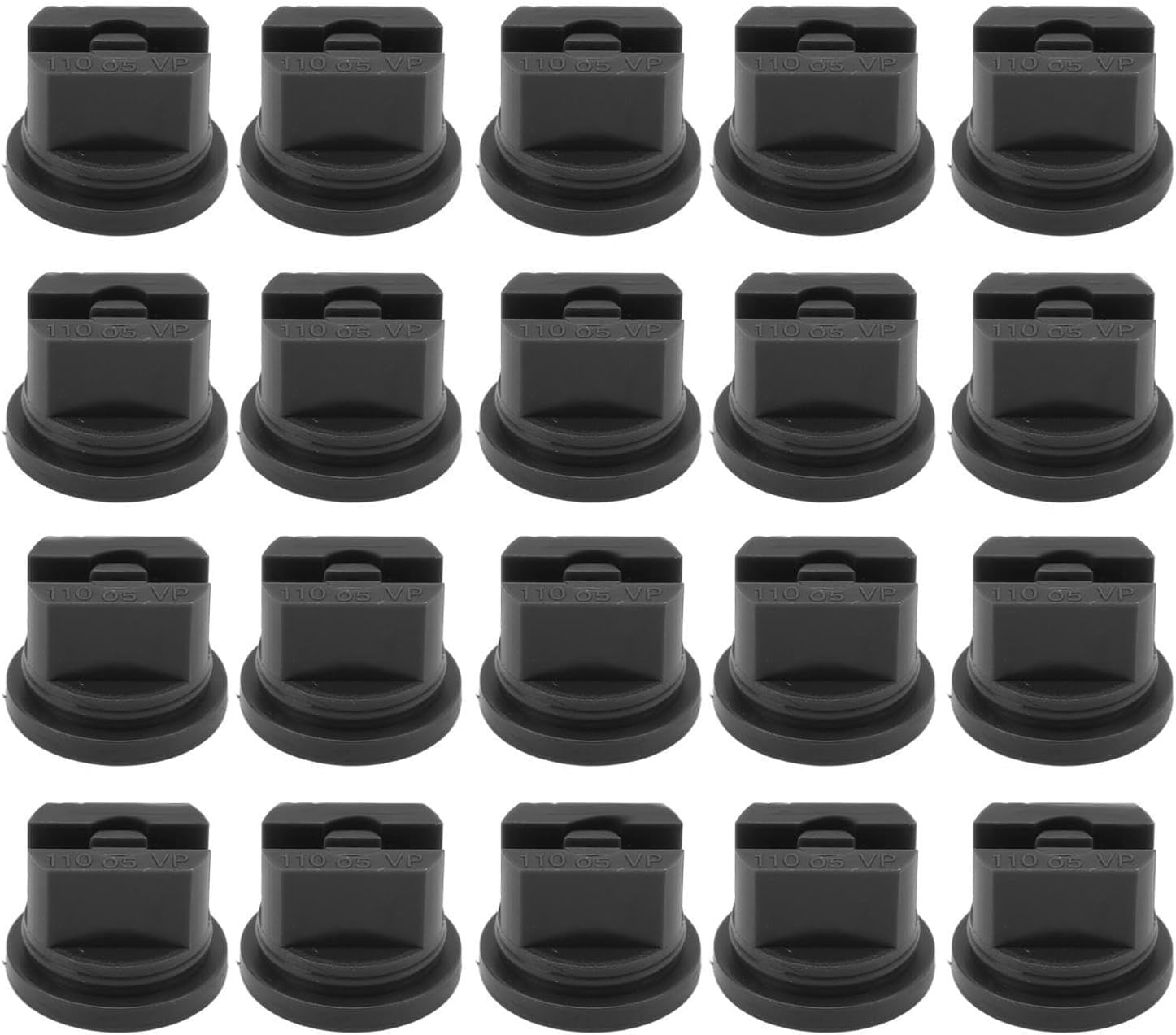 20Pcs Flat Fan Spray Tip, Tips Uniform Spray Distribution 110 Degree ...