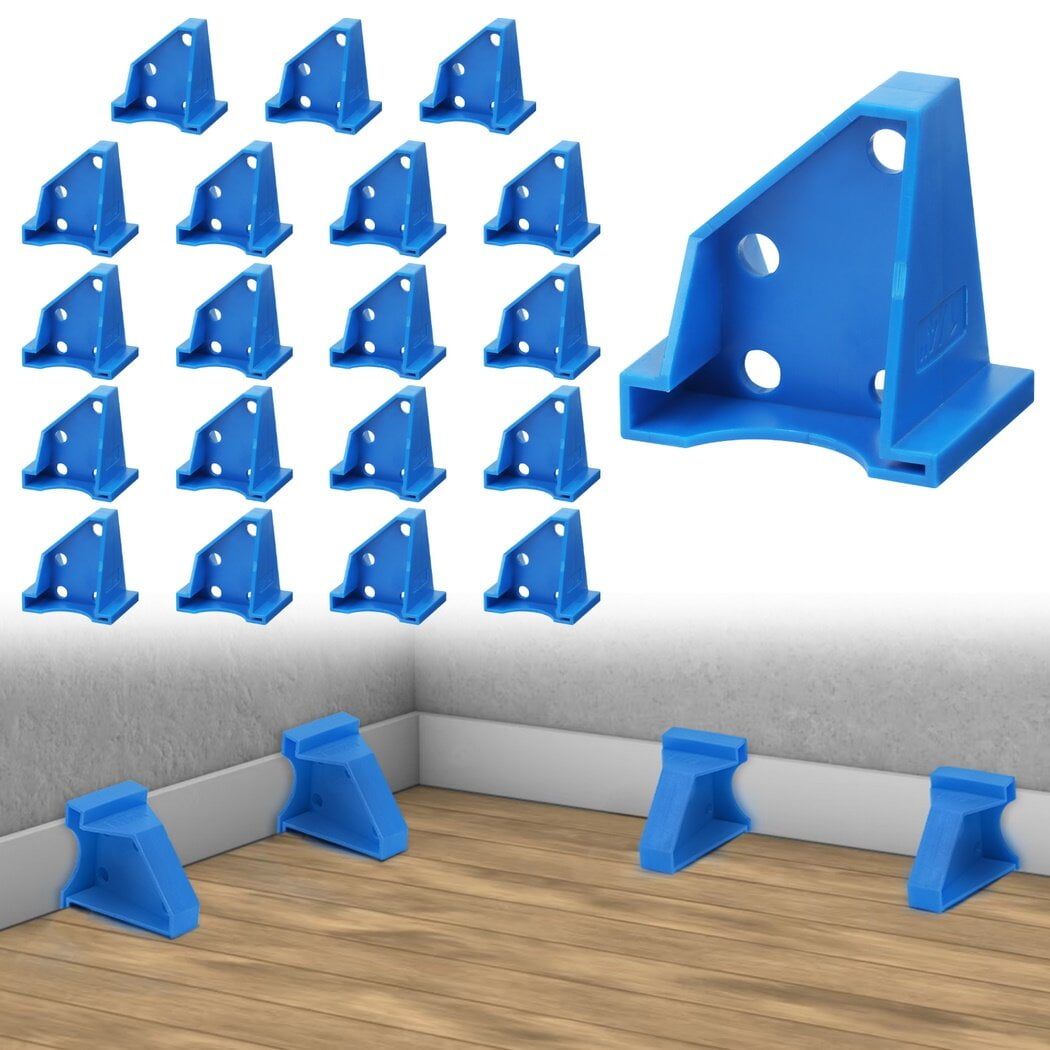 20Pcs Flooring Spacers, Laminate Wood Flooring Tool Kit with 1/4" & 1/2 ...