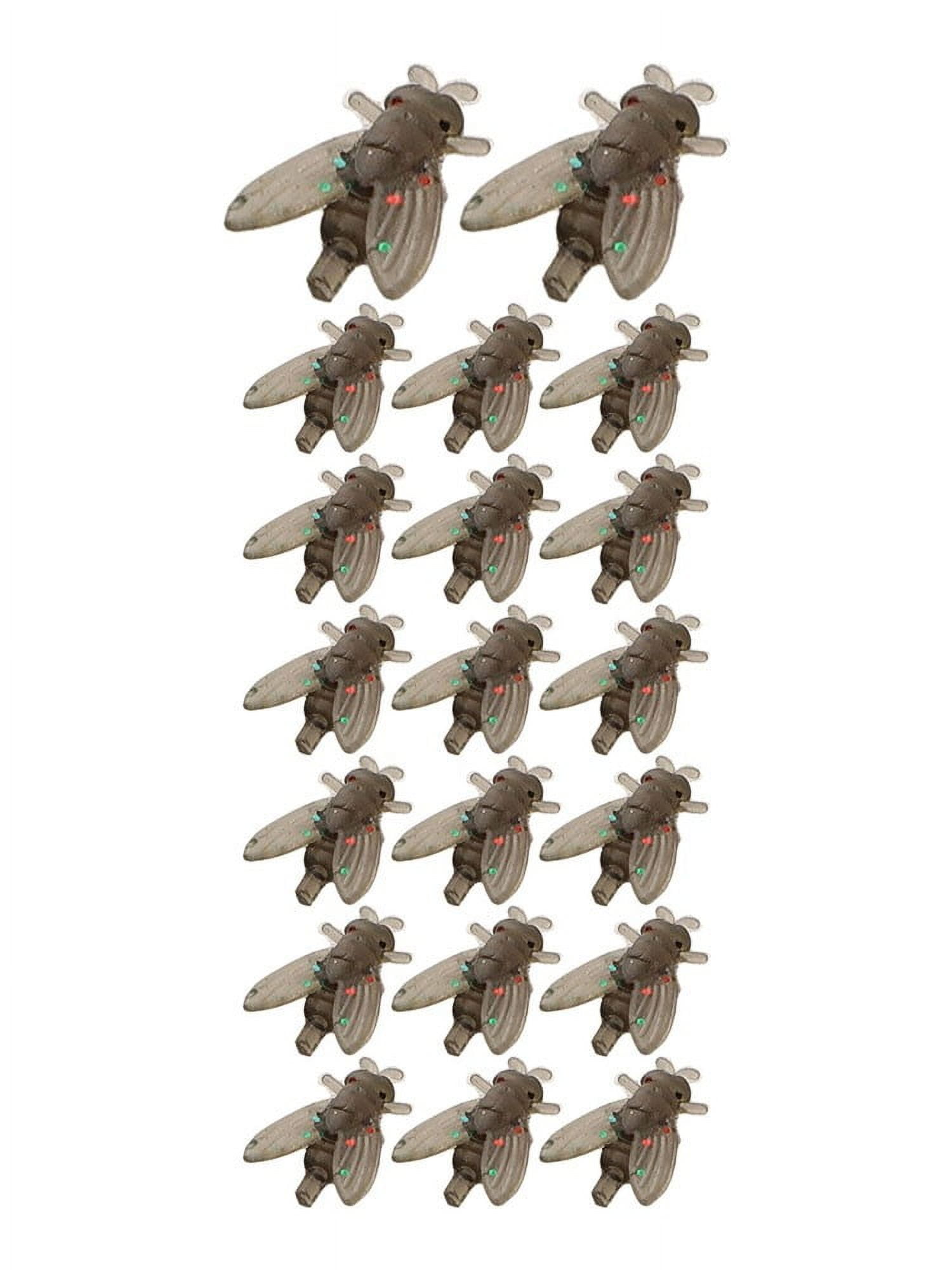 20Pcs Fly Fishing Fly Soft Bait Add Fish Attractant Fish Gear for ...