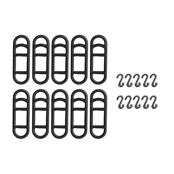 20Pcs Front Light Elastic Bike Silicone Elastic Strap Bandages Bicycles Lamp Mount Stand Easily ...