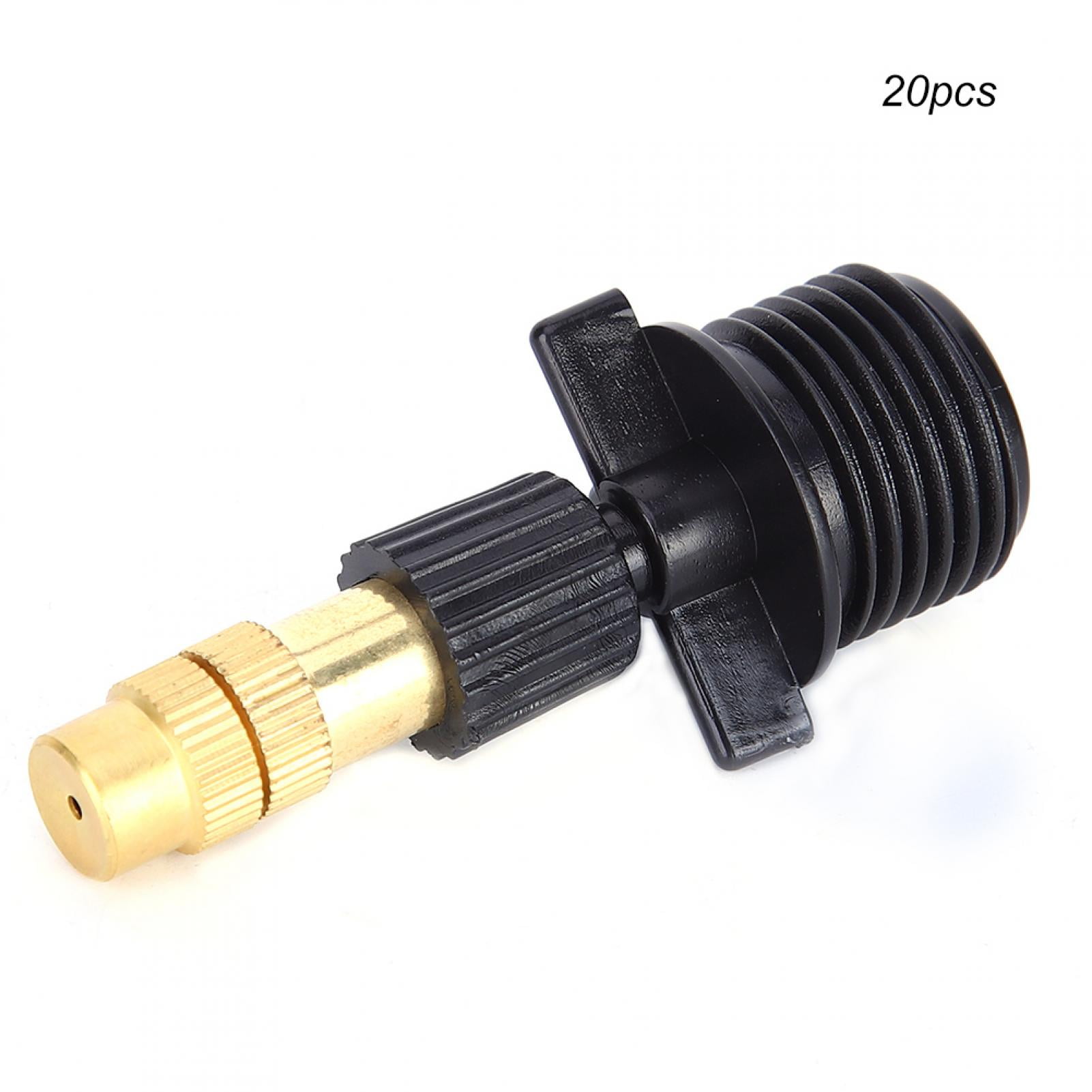 20Pcs G1/2 Copper Atomizing Nozzle Adjustable Micro Nozzle Single ...