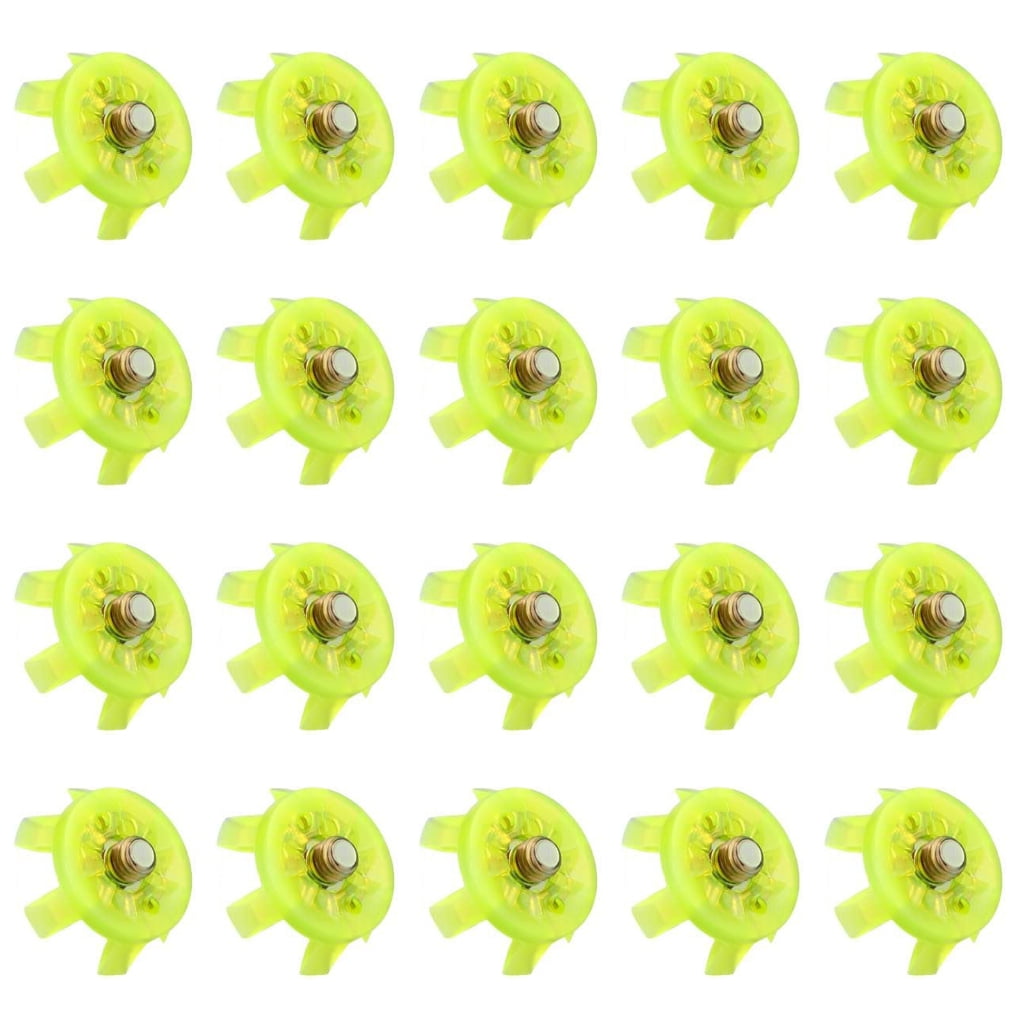 20Pcs Golf Shoe Spikes Replacement Cleats Pin Fast Twists Turn Screw ...