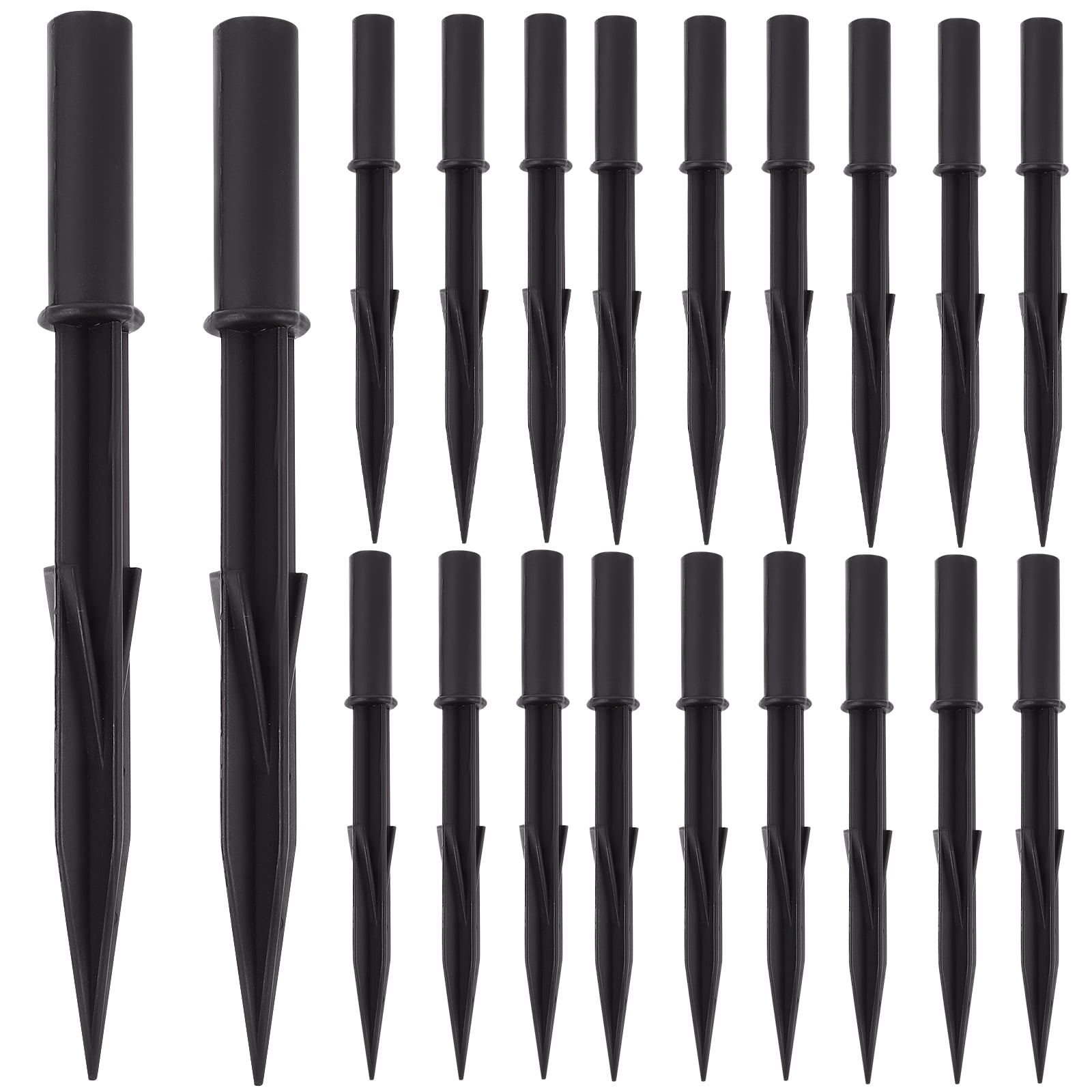 20Pcs Plastic Ground Spikes Stakes Replacement for Solar Garden Lights ...
