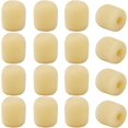 20Pcs Headset Mic Covers Foam Microphone Wind Cover Small Mini Sponge ...