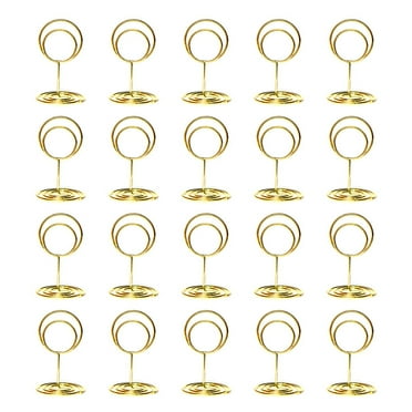 Efavormart 10 Pack | 5" Natural Mini DIY Tabletop Wooden Display Easel ...