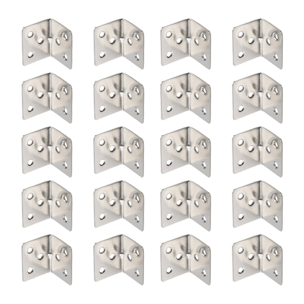 20Pcs Heavy Duty L Connectors for Shelf Support Joint Angled Angled ...