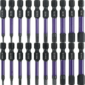 Allen Wrench Hex Bit Set - Railer 2 Inch Impact Driver 20pc Hex Bit Set ...