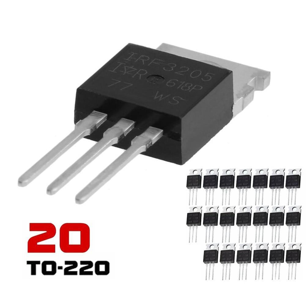 20Pcs Irf3205 For Ir Mosfet N-Channel 55V/110A To-220 Hexfet Power ...