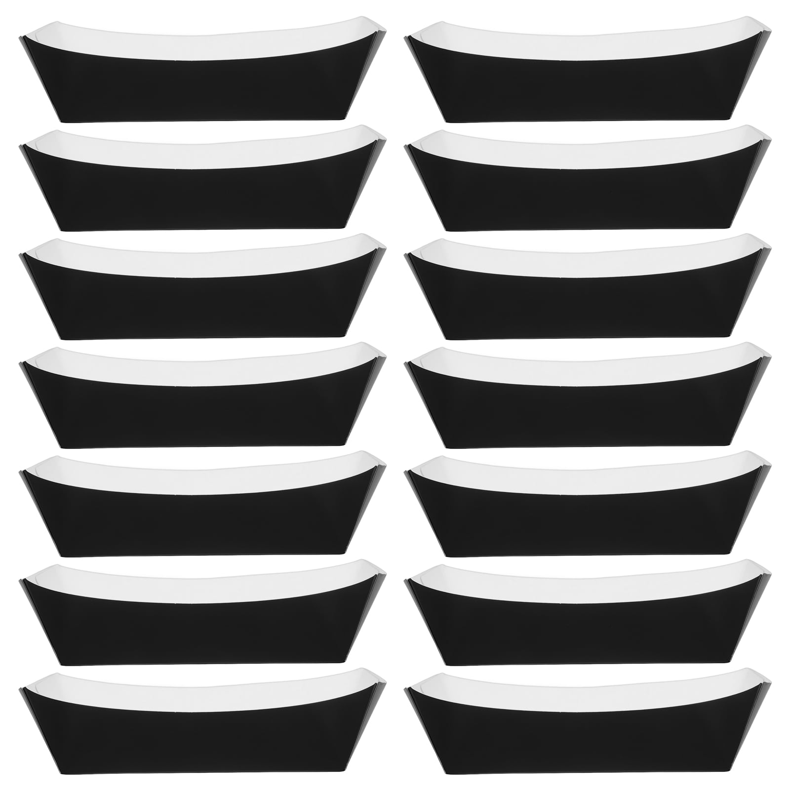 20Pcs Kraft Paper Boat Boxes for Hot Dogs Chicken Wings Barbecue Food ...