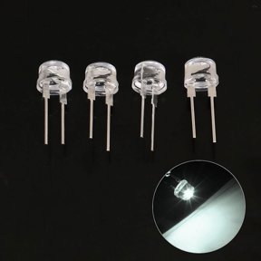 2W 6V 3535 TV Backlight LED SMD Diode Cool White LCD 150lm Lamp Bead ...