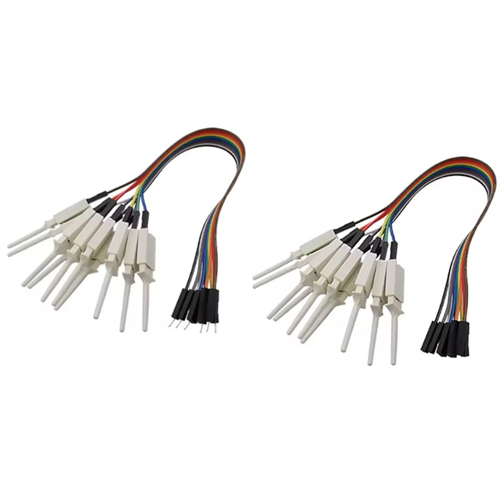 20Pcs Logic Analyzer Clips 20Cm Cable Clamp Probe Kit 20-Pin Male And ...