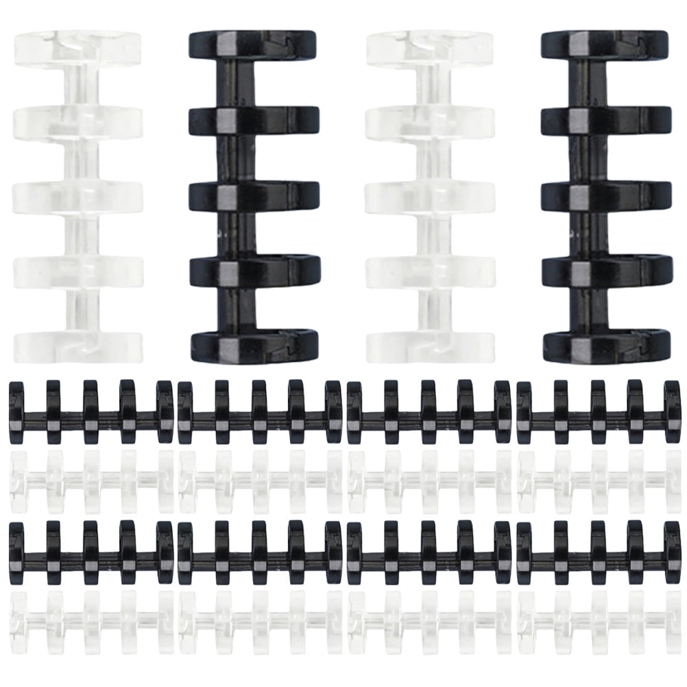HOMEMAXS 20 Pcs Ring Connectors Spiral Rings for Notebooks Binding The ...