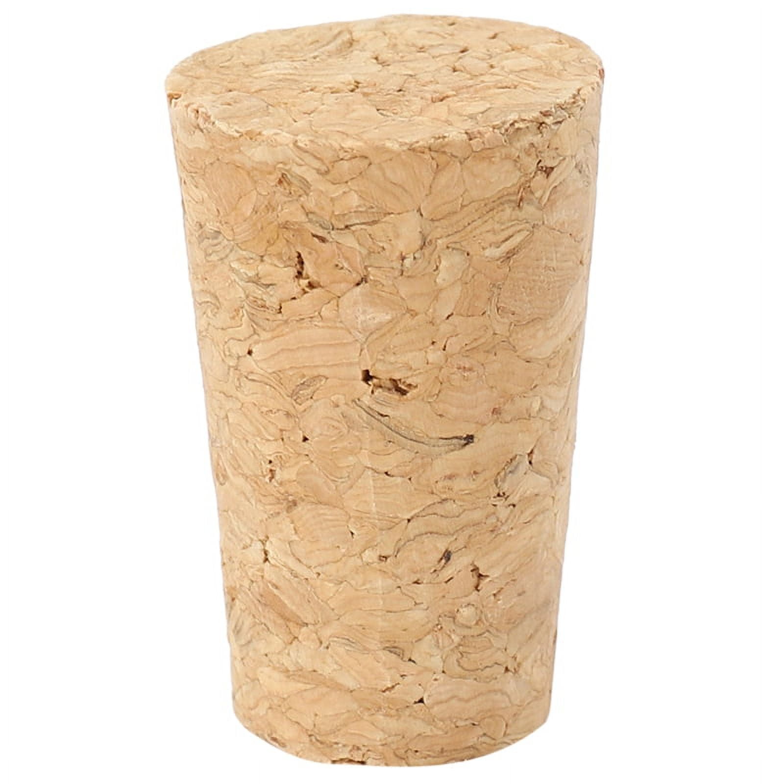 20Pcs/Lot Natural Wood Corks Wine Stopper Wood Bottle Stopper Cone Type ...