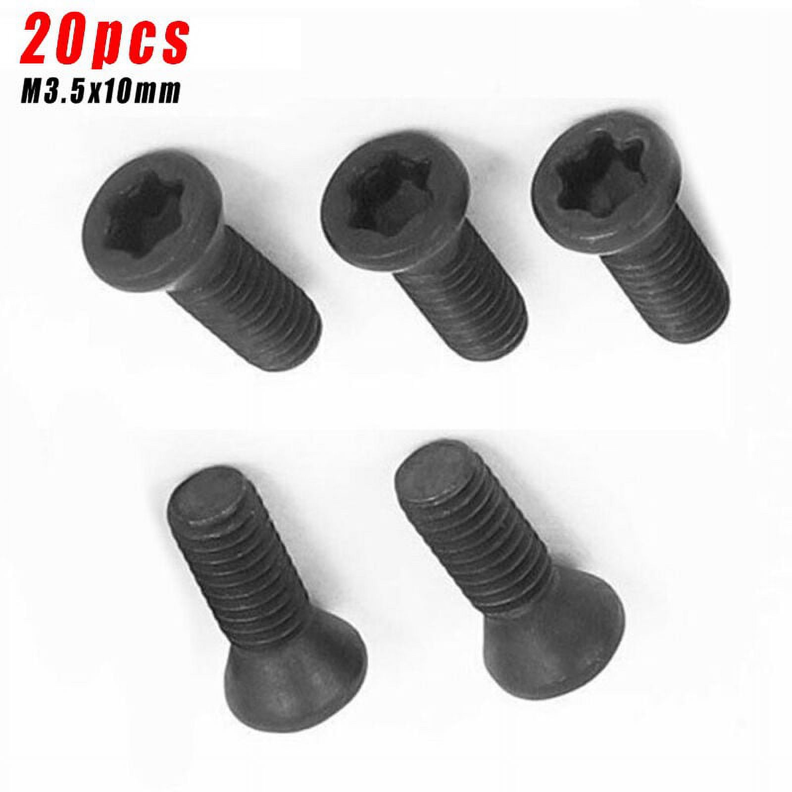 20Pcs M2.5 For M3.5 Torx Screws For Replaces Carbide Rt Cnc Lathe Tools M3.5 x 10mm - Walmart.com