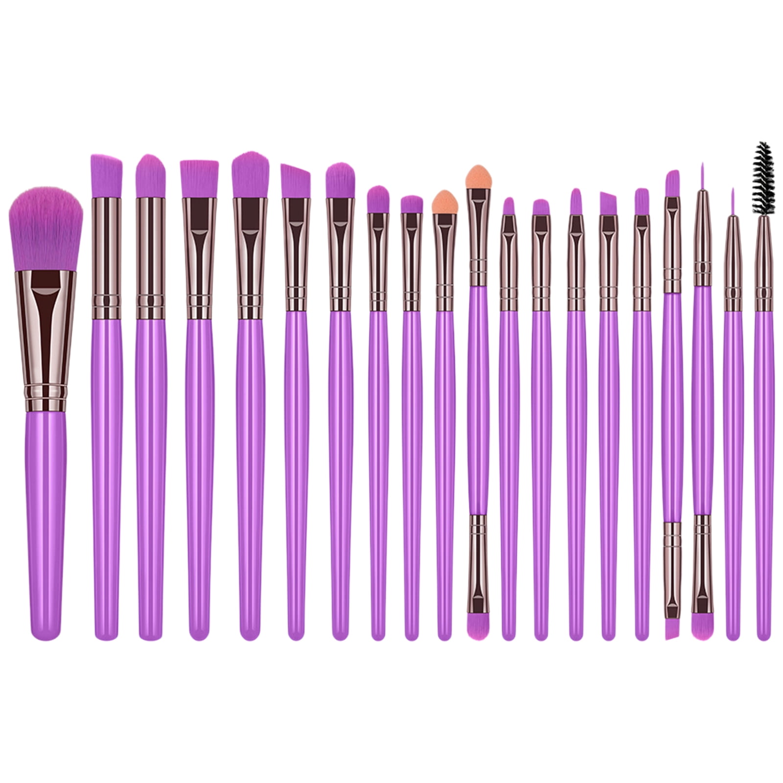 20Pcs Makeup Brush Set Face Powder Cheek Liner Concealer Blending Liner ...