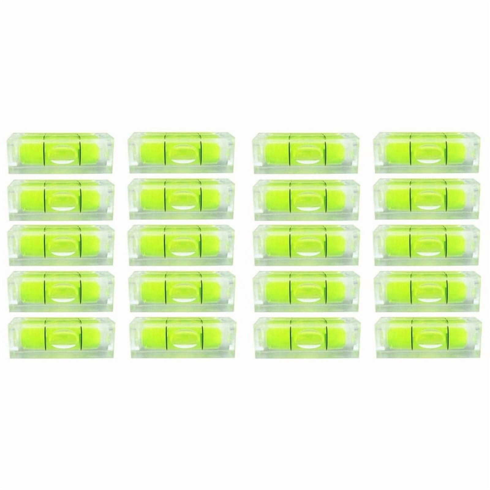 20Pcs Mini Bubble Spirit Level 10X10X29mm Square Levels for Wall Frames ...