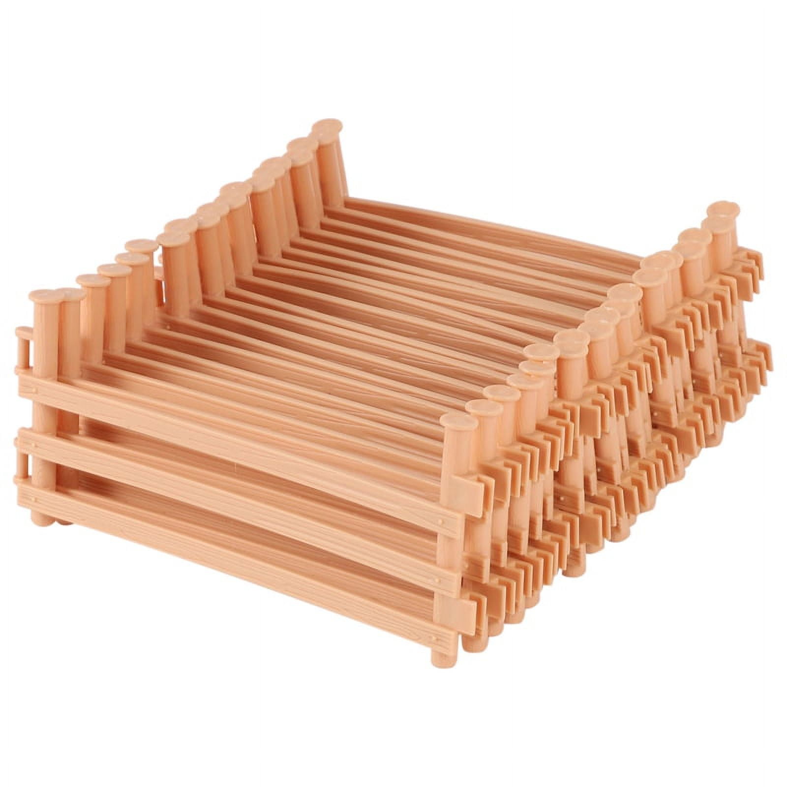 20Pcs Mini Fence Plastic Garden Toys Fairy Panels Farm Animal Tools for ...