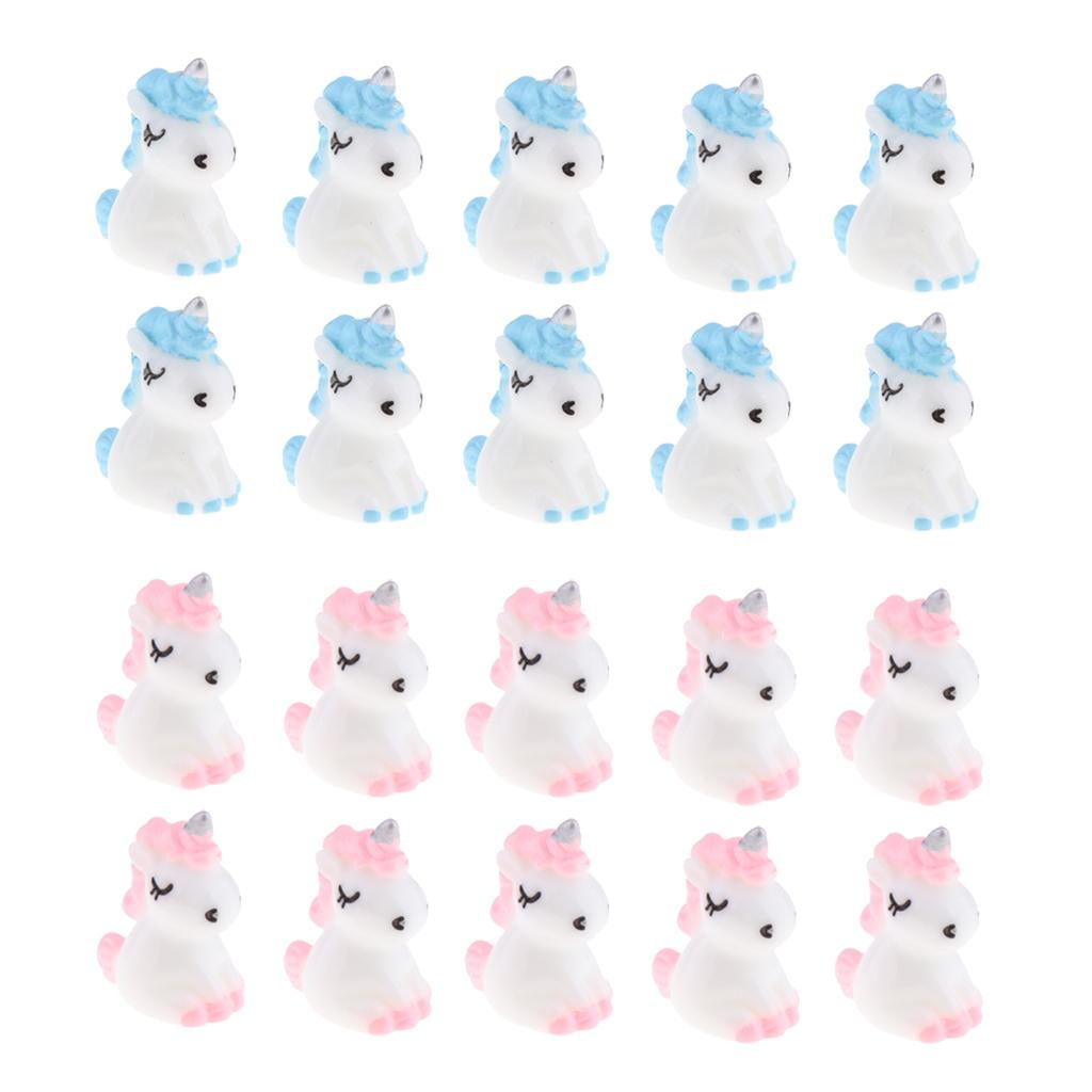 20Pcs Mini Figurine, Mini Resin Cake Topper for Baby Shower Kids ...