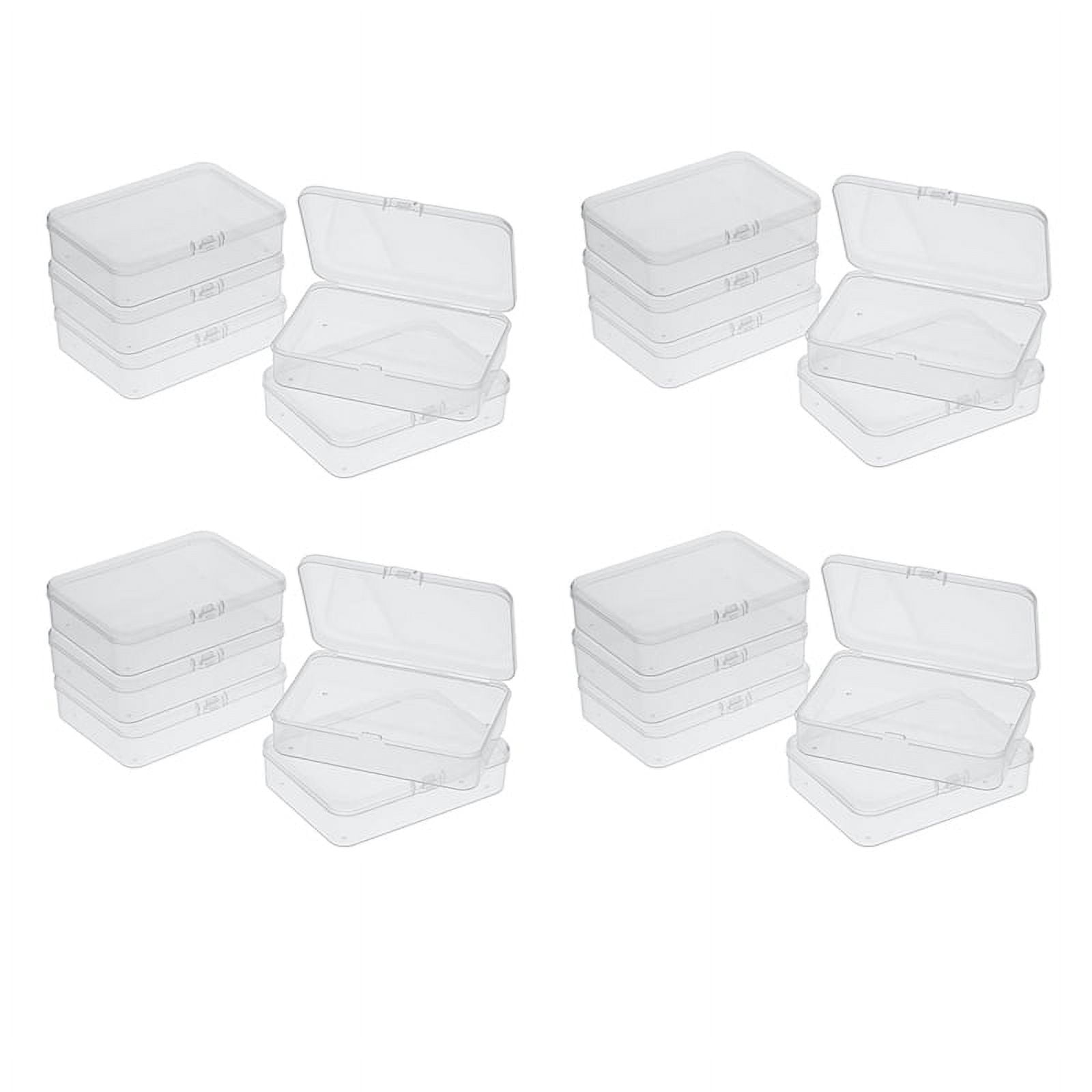 20Pcs Mini Plastic Storage Containers Box with Lid for Collecting Small ...