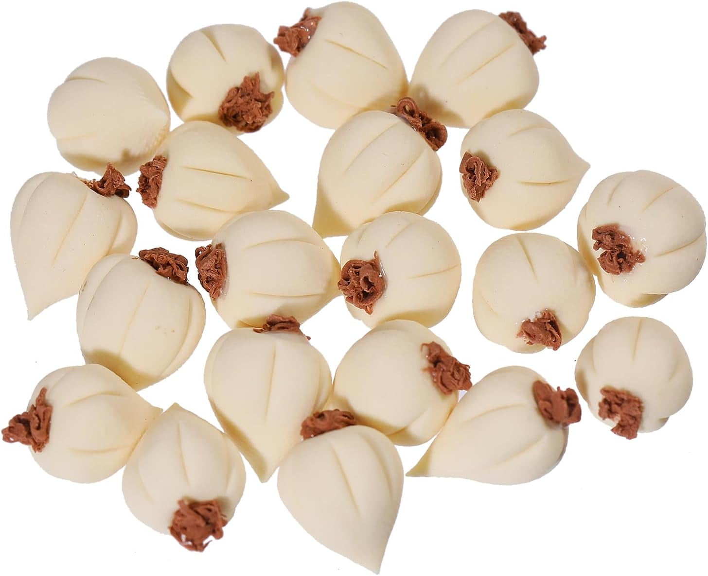 20Pcs Miniature Garlic Resin Mini Artificial Garlic Lifelike Models ...
