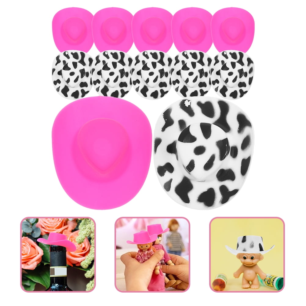 20Pcs Miniature Hats Mini Hats Replaceable DIY Doll Hats Adorable Tiny ...