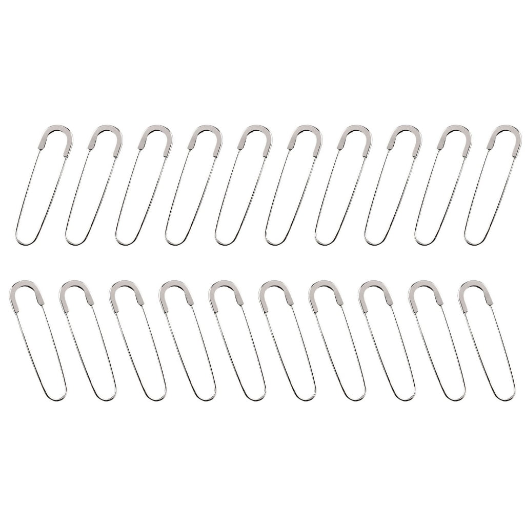 20Pcs Multipurpose U Pin Safety Clasps Metal Safety Pins For Garment ...