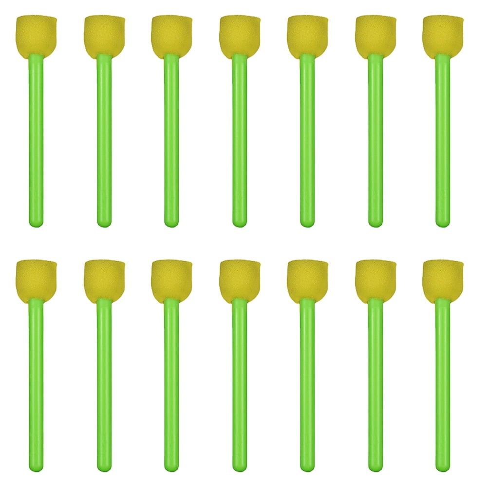 ORDDIART DIY Art Tool Sponge with Plastic Handles for Families 20Pcs 4 ...