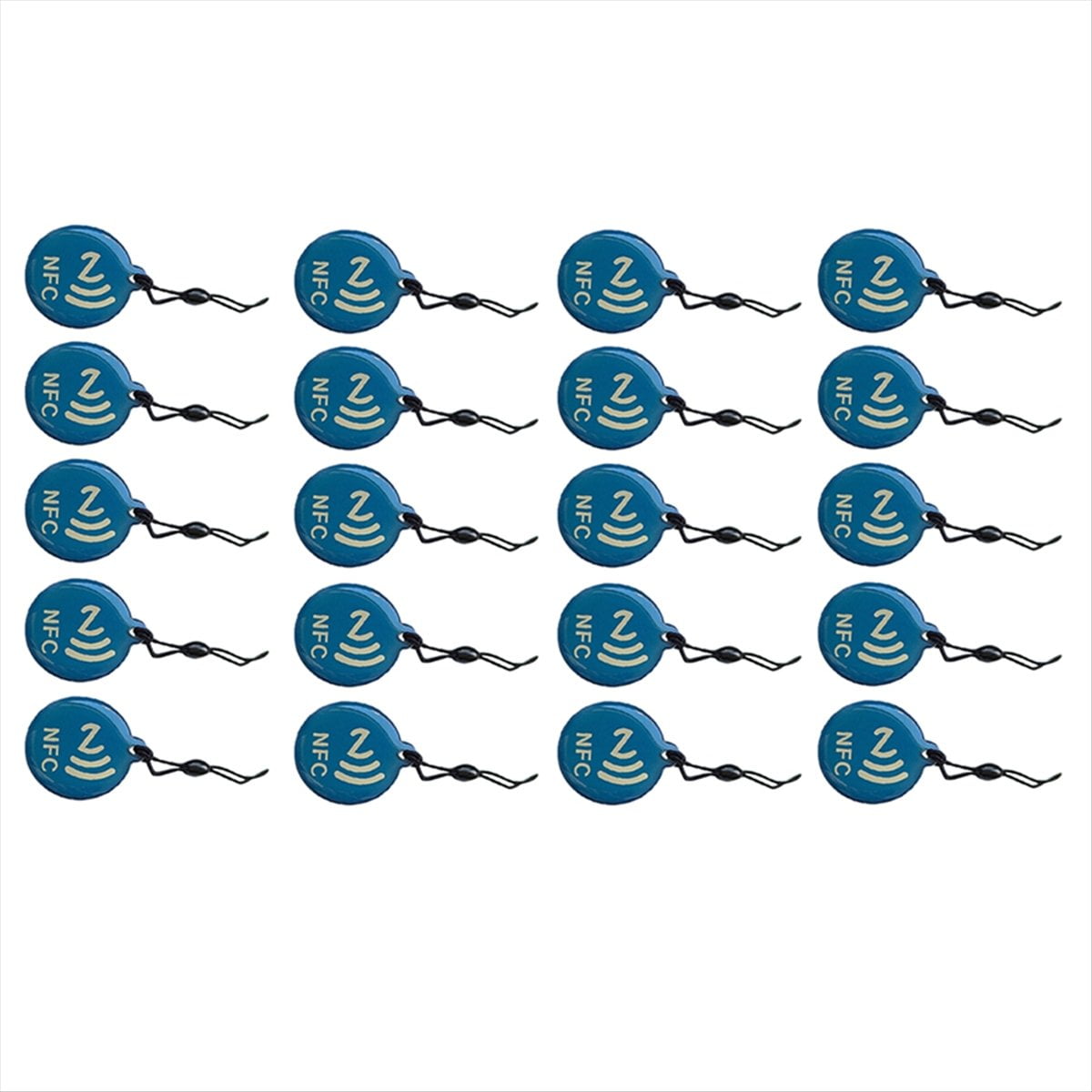 20Pcs NFC Tags Lable Ntag213 13.56mhz Smart Card for All NFC Enabled ...