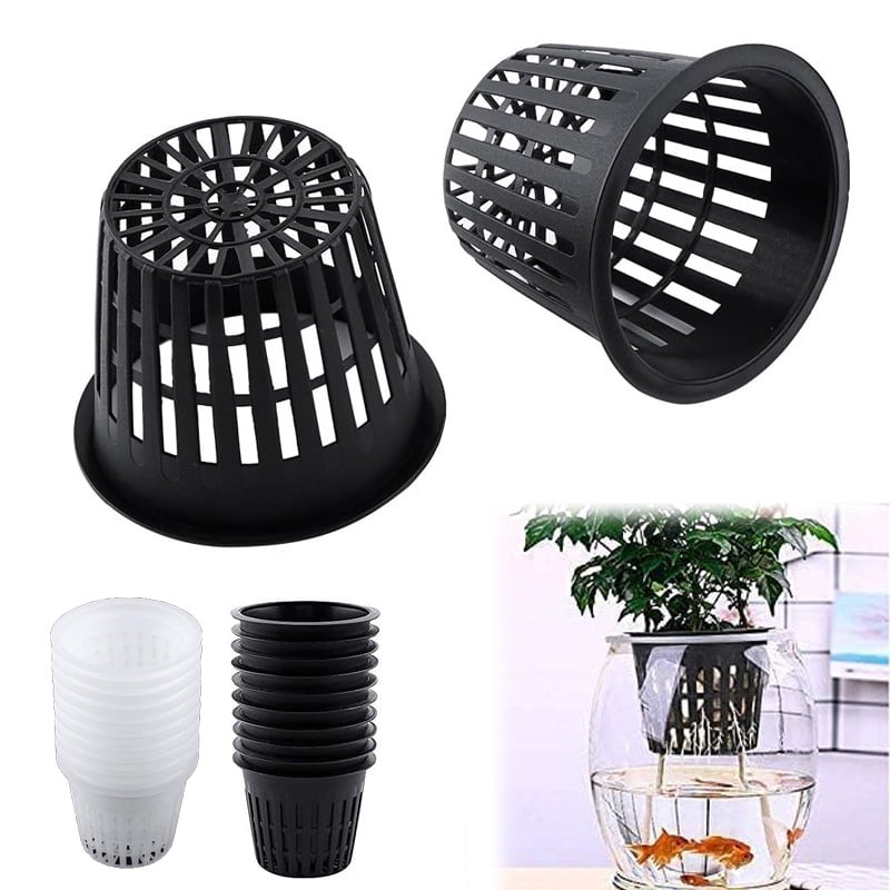 20Pcs Net Pots 3 Inch Net Cups Thin Lip Hydroponics Supplies Cups ...